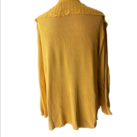 Pink Clover | Sweaters | Pink Clover Oversized Yellow Open Front Small ...